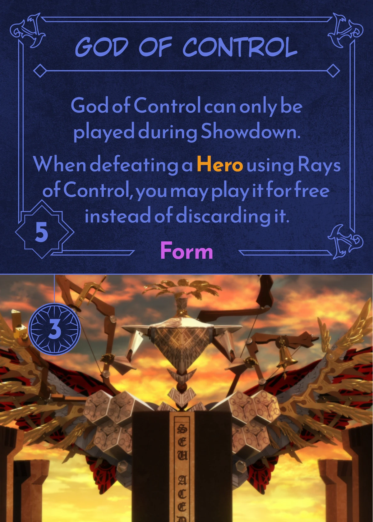 God of Control | Anime Villainous Wiki | Fandom