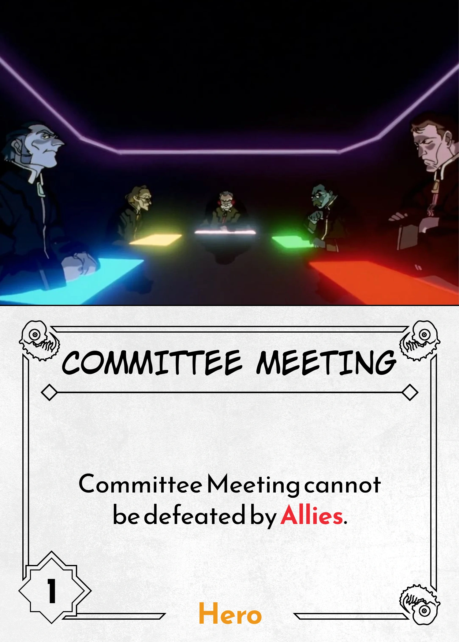 Committee Meeting | Anime Villainous Wiki | Fandom