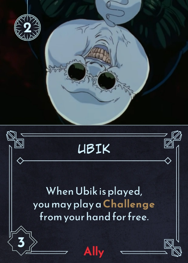 Ubik | Anime Villainous Wiki | Fandom