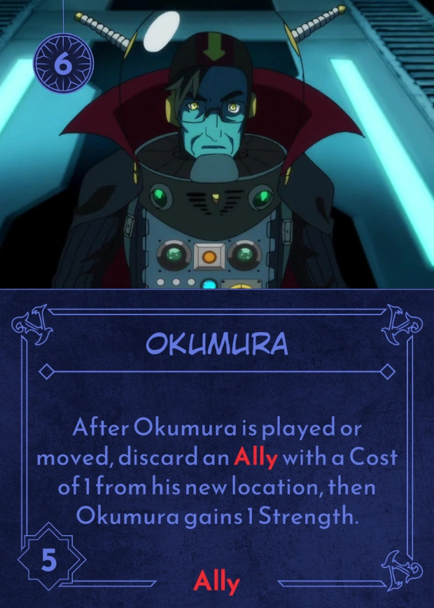 Okumura | Anime Villainous Wiki | Fandom