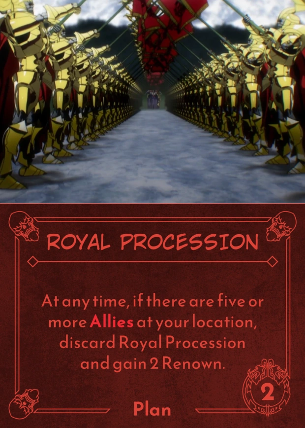 Royal Procession | Anime Villainous Wiki | Fandom