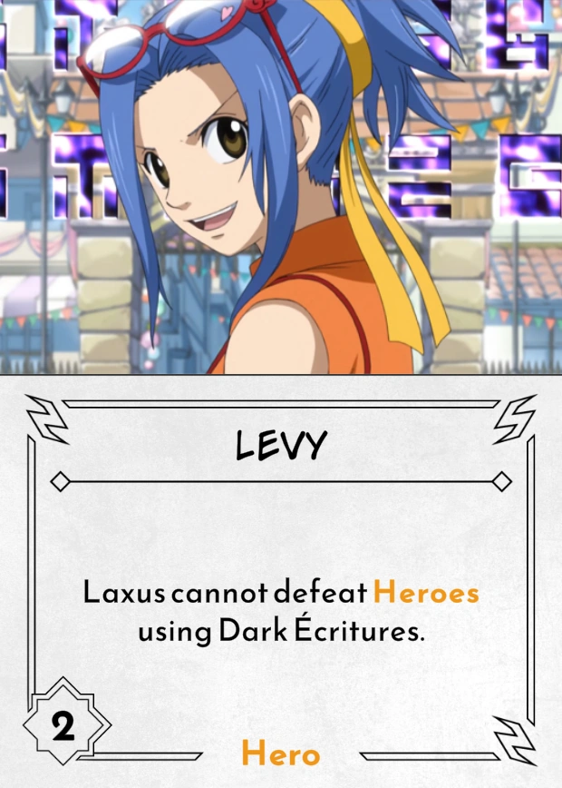 Levy | Anime Villainous Wiki | Fandom