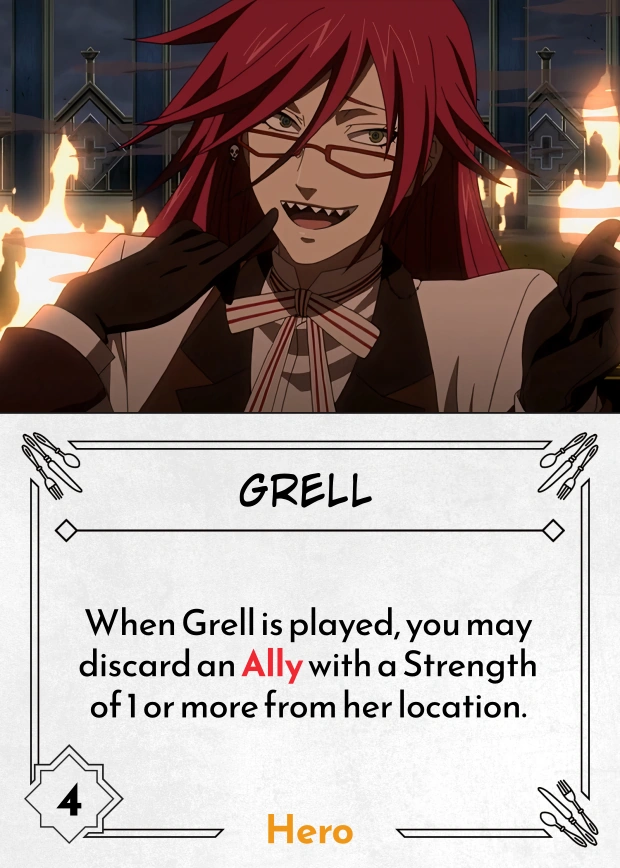 Grell | Anime Villainous Wiki | Fandom
