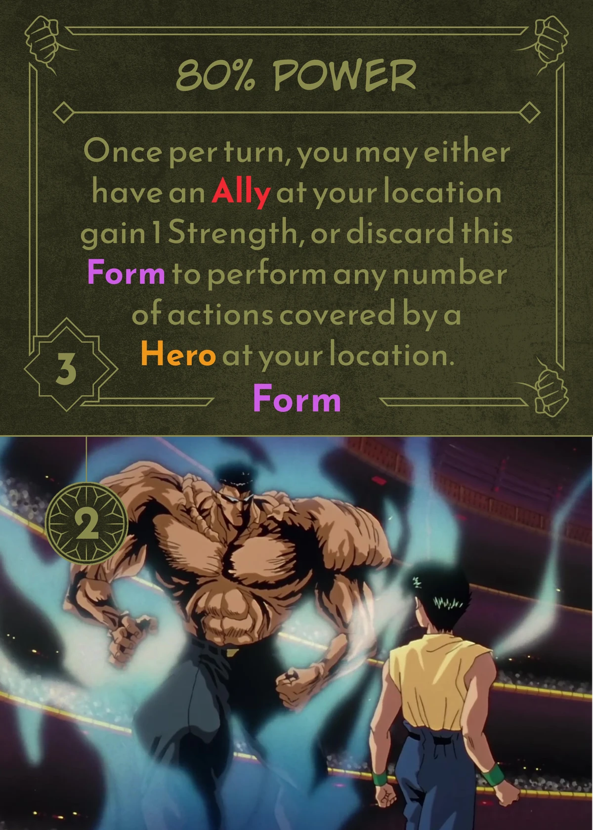 80% Power | Anime Villainous Wiki | Fandom