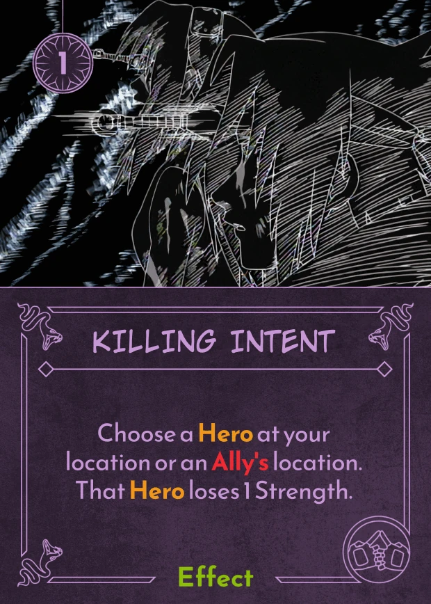 Killing Intent | Anime Villainous Wiki | Fandom