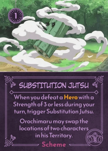 Substitution Jutsu | Anime Villainous Wiki | Fandom