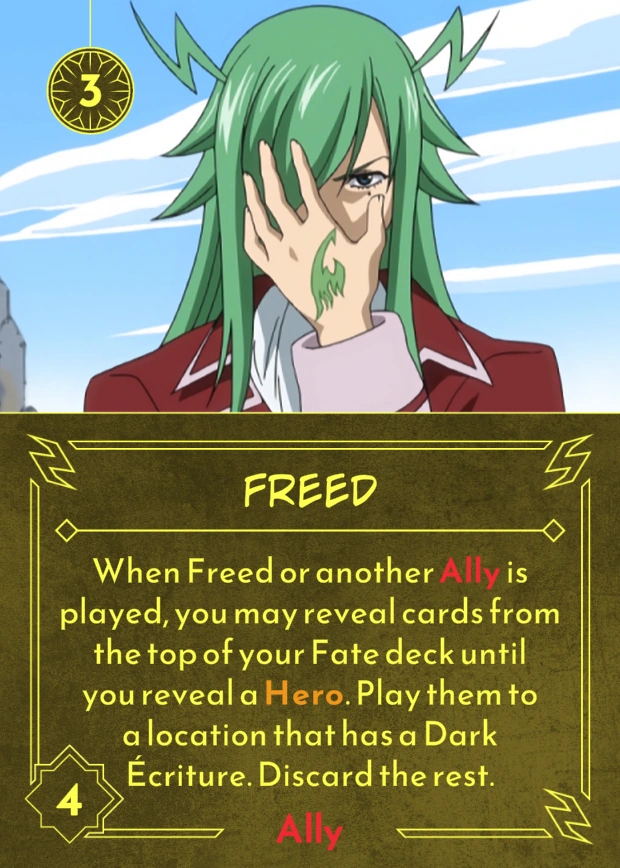 Freed | Anime Villainous Wiki | Fandom