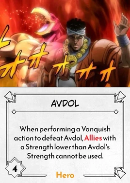 Avdol | Anime Villainous Wiki | Fandom