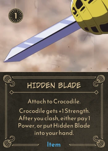 Hidden Blade | Anime Villainous Wiki | Fandom