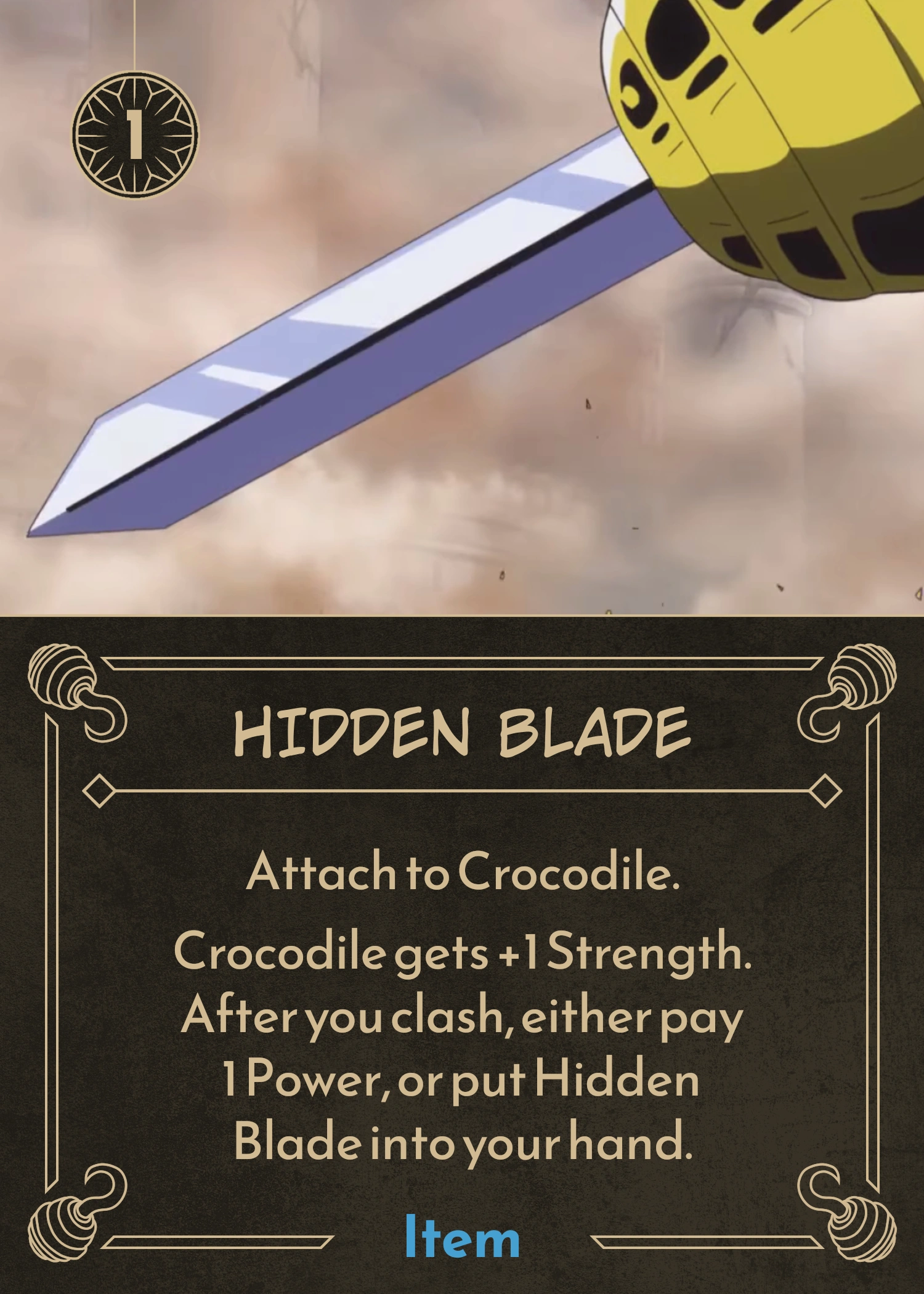 Hidden Blade | Anime Villainous Wiki | Fandom