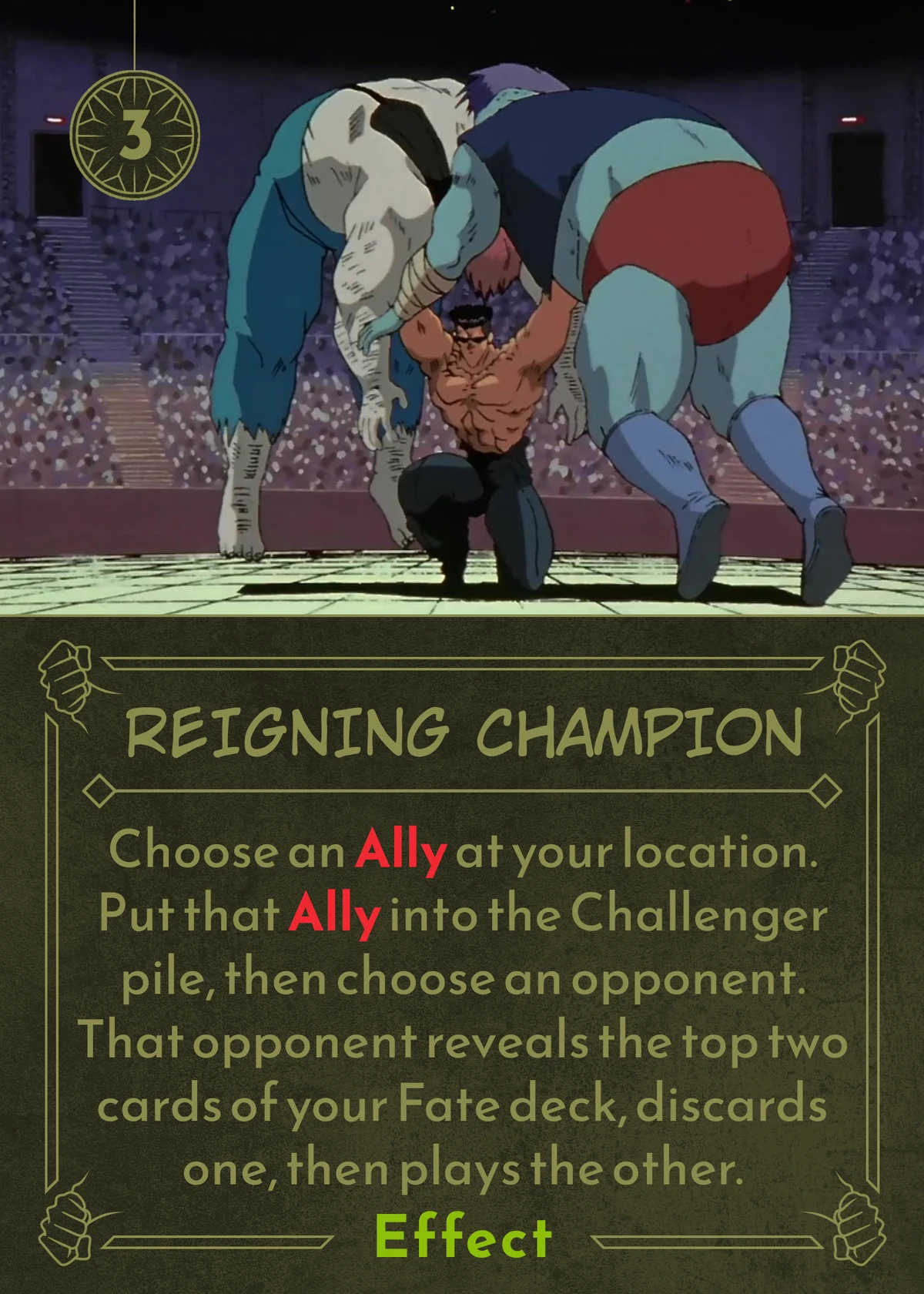 Reigning Champion | Anime Villainous Wiki | Fandom
