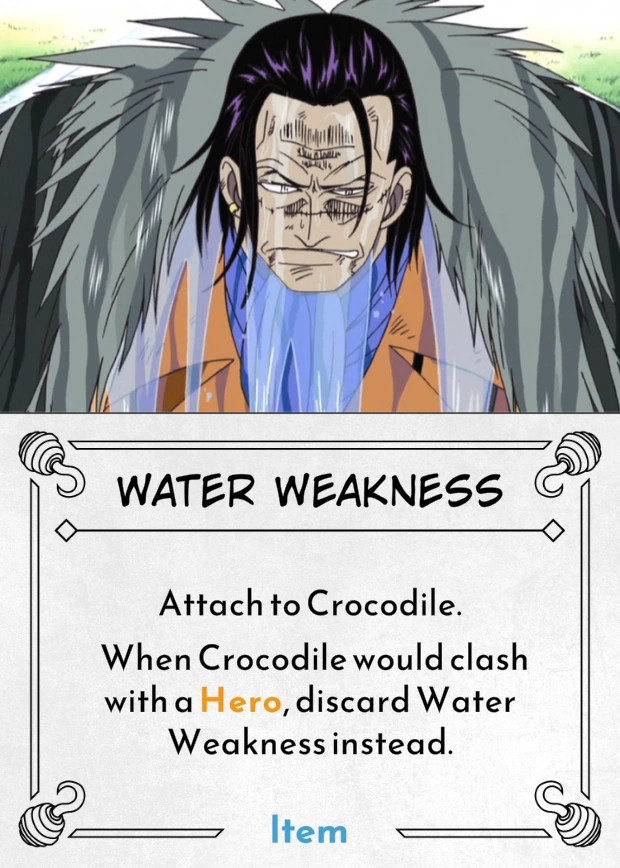 Water Weakness | Anime Villainous Wiki | Fandom