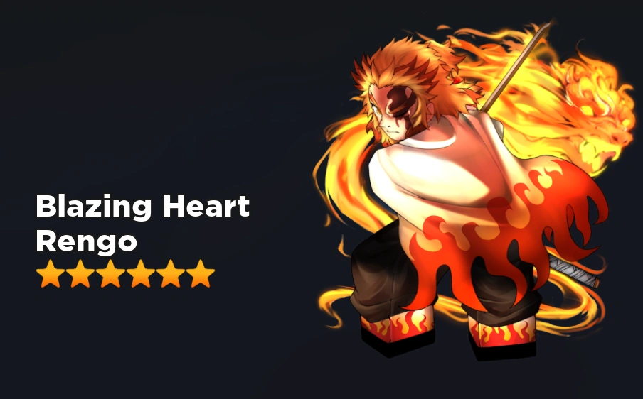 Blazing Heart Rengo | Anime Warriors Official Info Wiki | Fandom