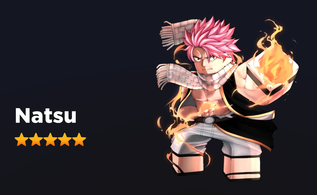 Natsu | Anime Warriors Official Info Wiki | Fandom