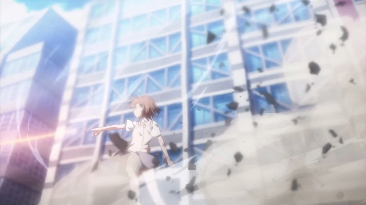 Misaka Mikoto Railgun Shoot