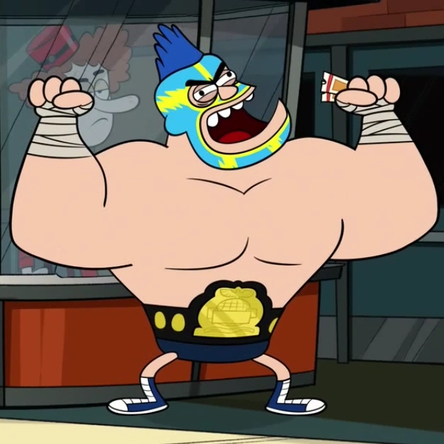 Blue-Haired Guy | Animated Muscle Scene Wiki | Fandom