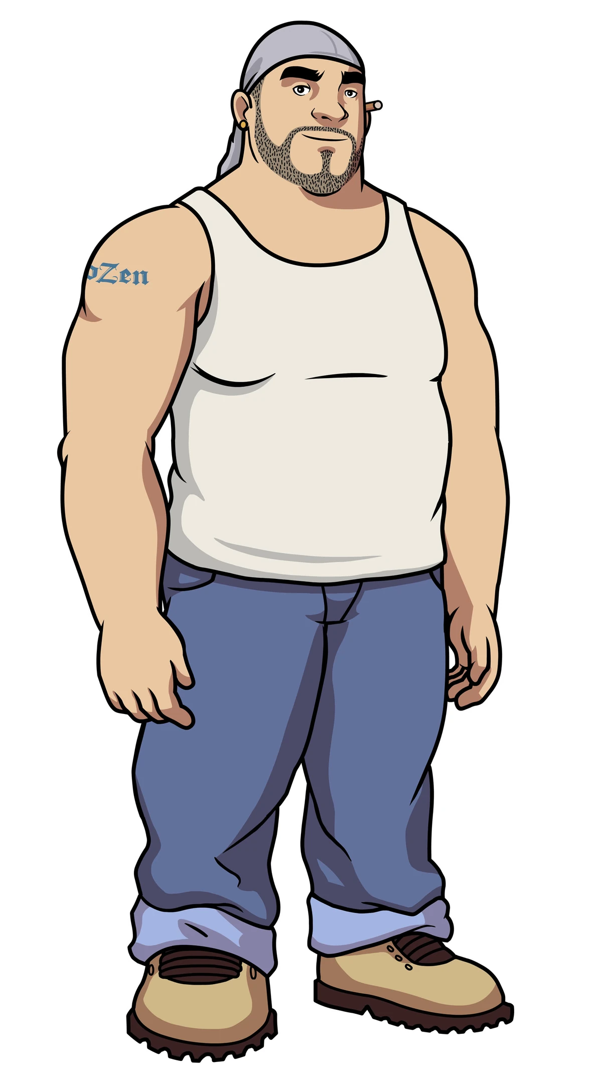 Chozen | Animated Muscle Scene Wiki | Fandom