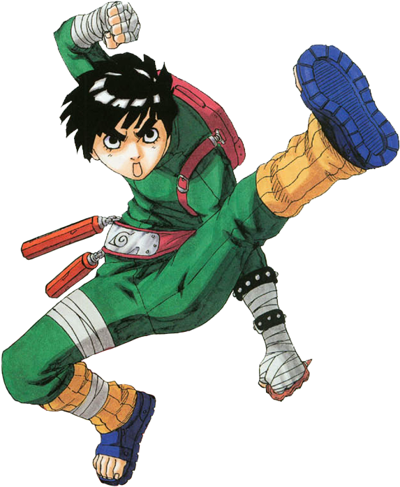 Renderizacao Rock Lee Render Naruto E Rock Lee Mega Emilia Re Zero