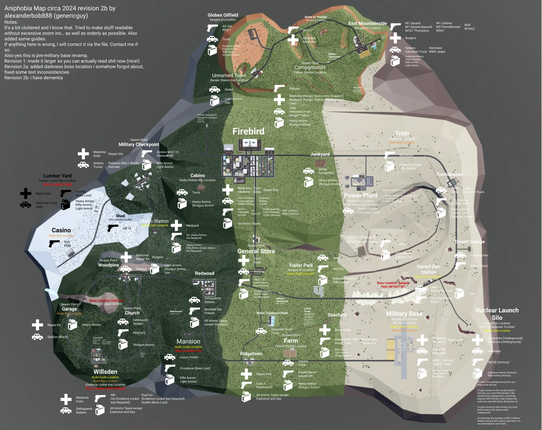 Map | AniPhobia Overhaul Wiki | Fandom