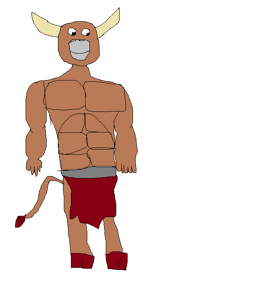 Taurus the Minotaur | Anna the Orangutan and Leo and friends Wiki | Fandom