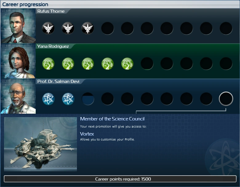 Career Points | Anno 2070 Wiki | Fandom