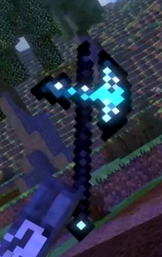 Diamond Battleaxe | Annoying Villagers Wiki | Fandom