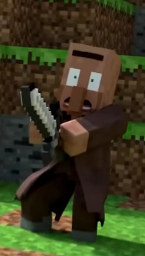 Villager in a Brown Robe | Annoying Villagers Wiki | Fandom