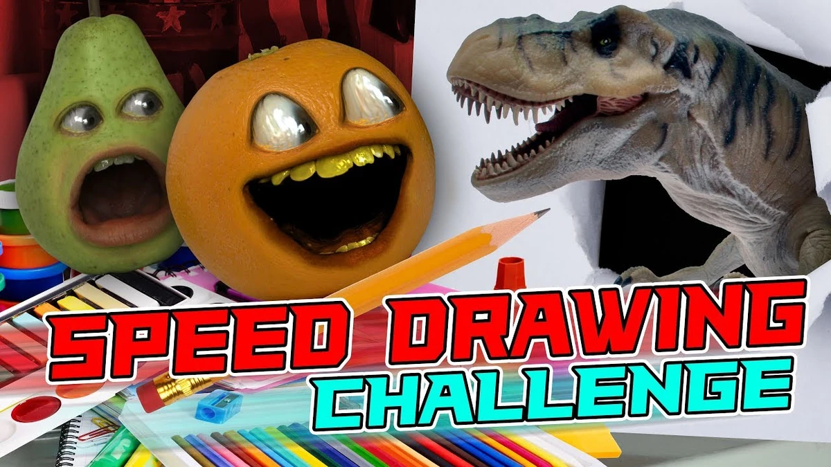 how to draw annoying orange characters