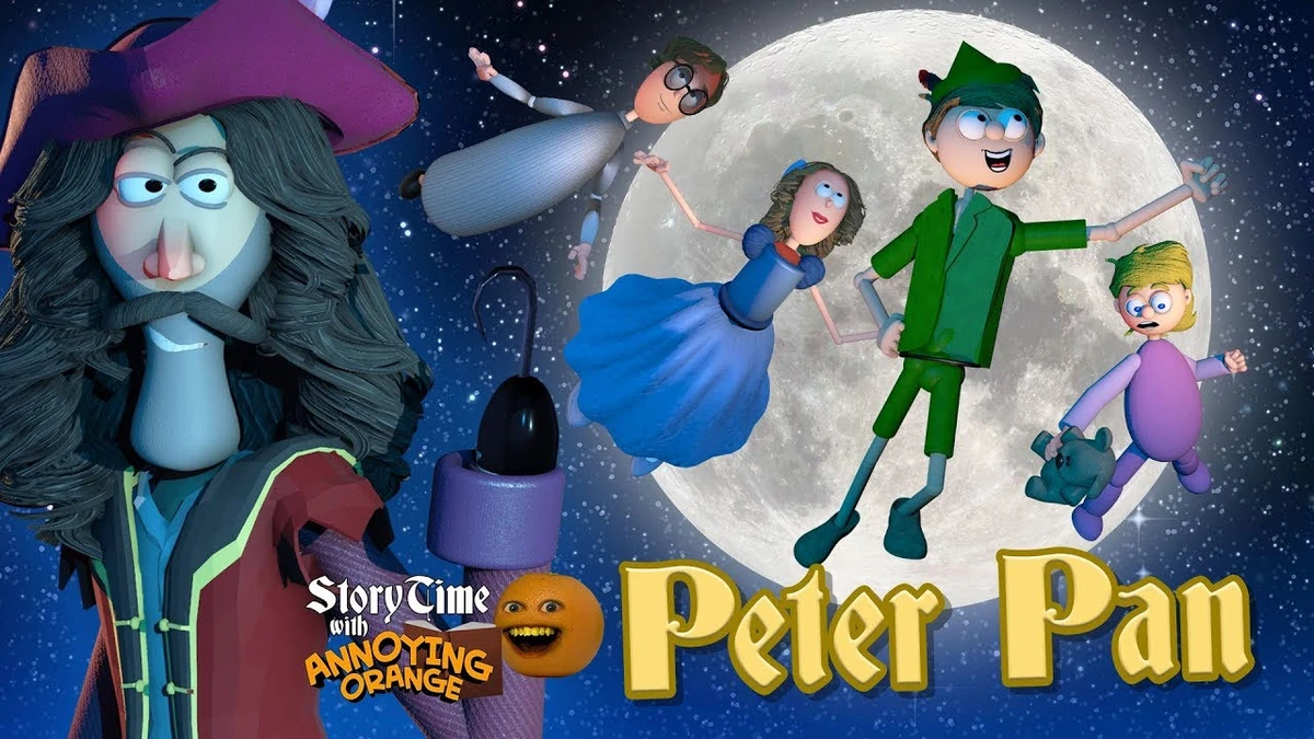 Annoying Orange: Storytime: Peter Pan | Annoying Orange Wiki | Fandom