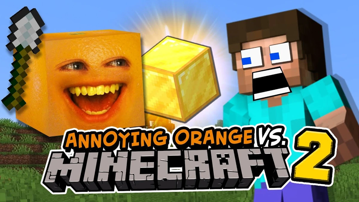 Annoying Orange vs Minecraft 2: Return of Steve! | Annoying Orange Wiki ...