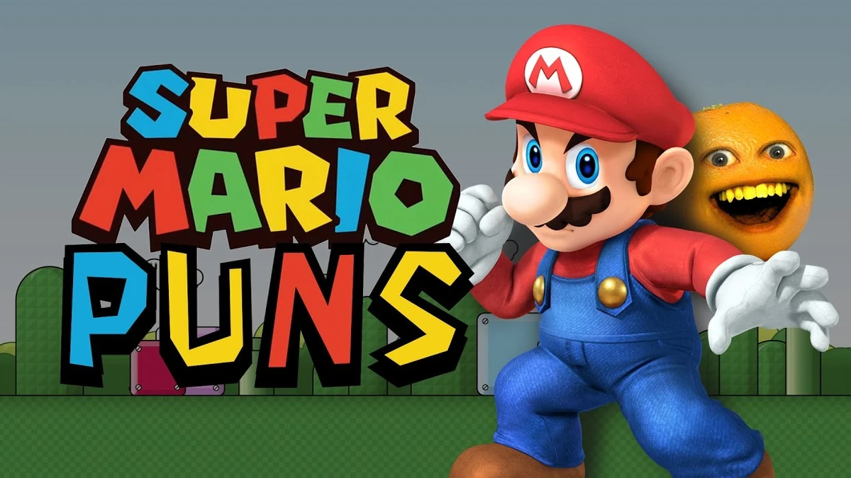 Annoying Orange: Super Mario Bros Puns! | Annoying Orange Wiki | Fandom