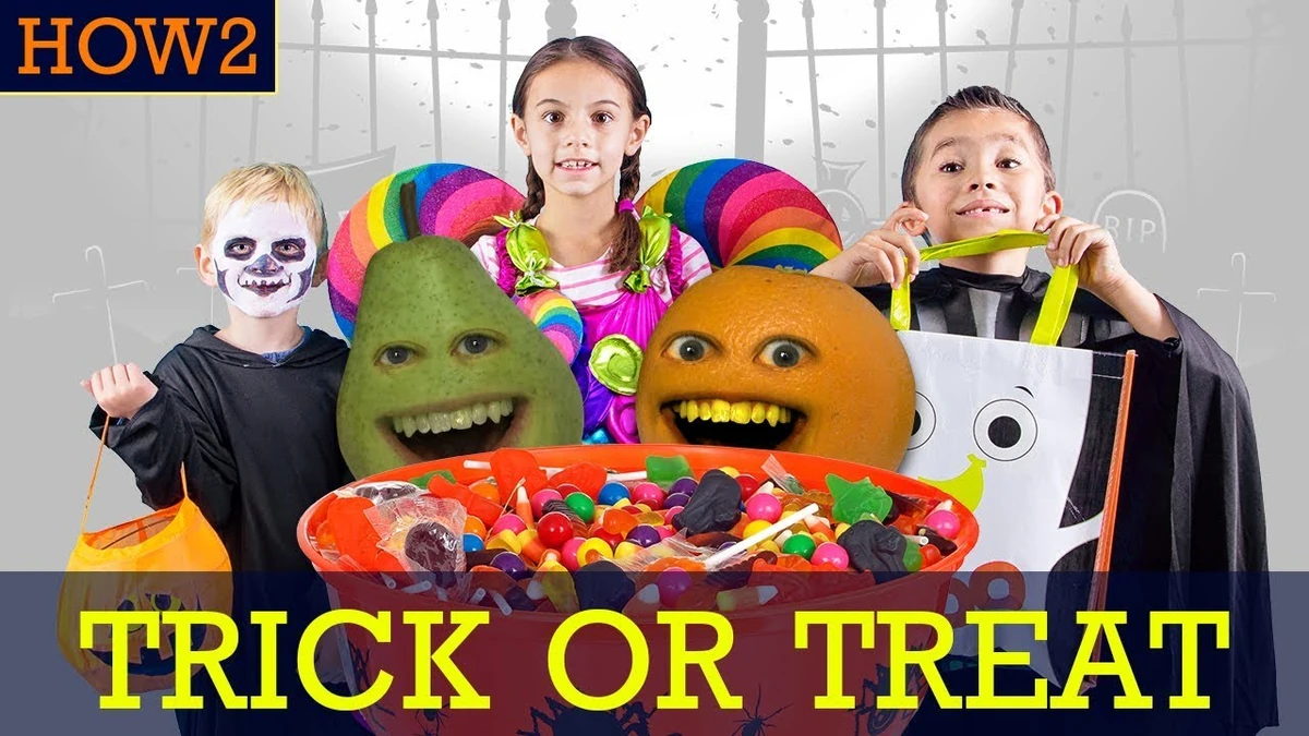 HOW2: How to Trick or Treat | Annoying Orange Wiki | Fandom