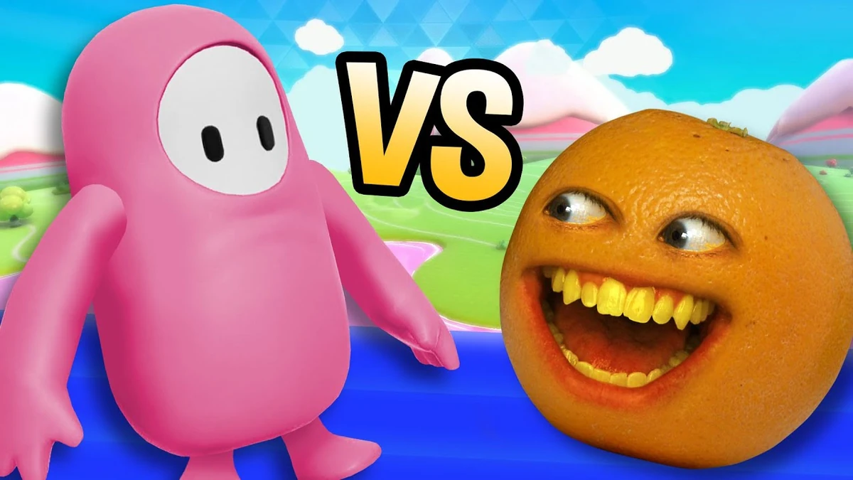 Annoying Orange vs Fall Guys! | Annoying Orange Wiki | Fandom