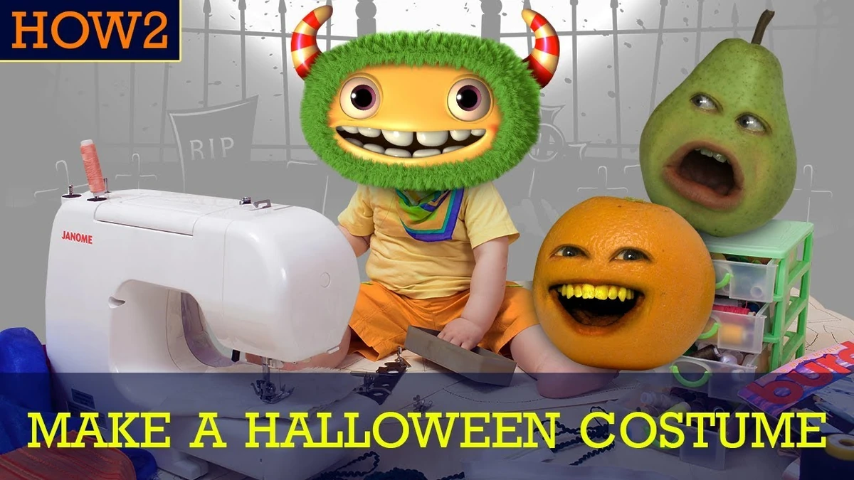 Annoying Orange: HOW2: How to Make a Halloween Costume | Annoying ...