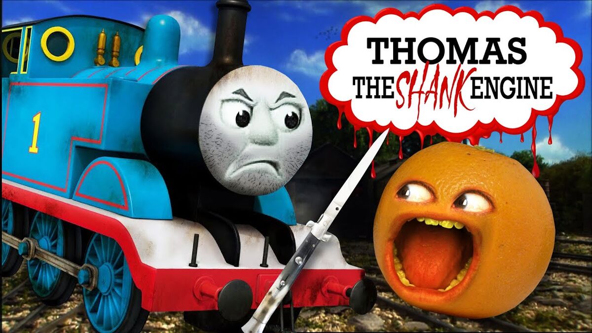 Thomas The Shank Engine | Annoying Orange Wiki | Fandom