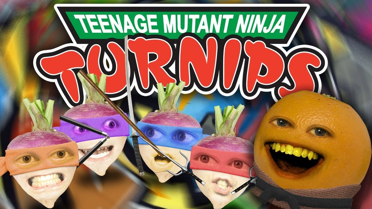 Annoying Orange: Teenage Mutant Ninja Turnips | Annoying Orange Wiki ...