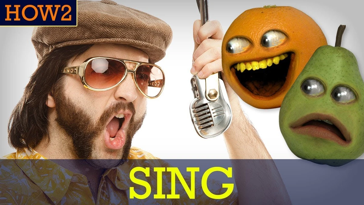 Annoying Orange: HOW2: How to Sing! | Annoying Orange Wiki | Fandom