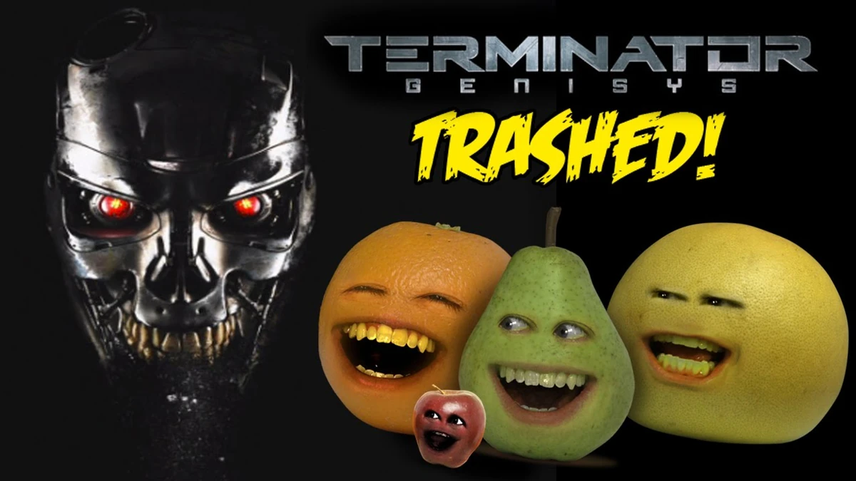 Annoying Orange: TERMINATOR GENISYS TRAILER Trashed!! | Annoying Orange ...