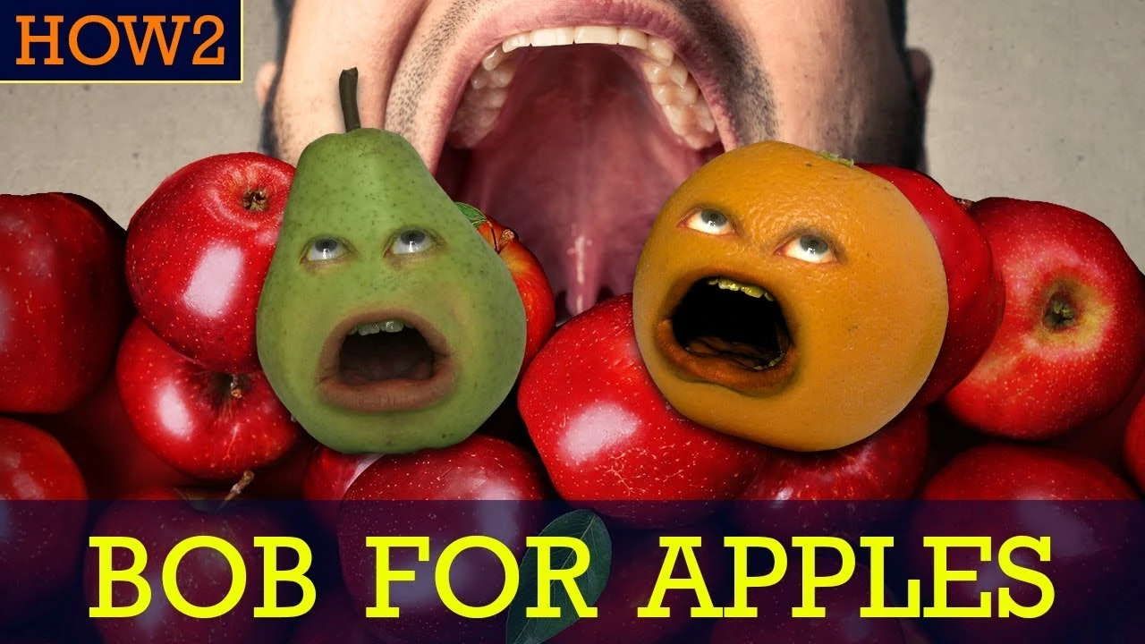 how to draw little apple from annoying orange