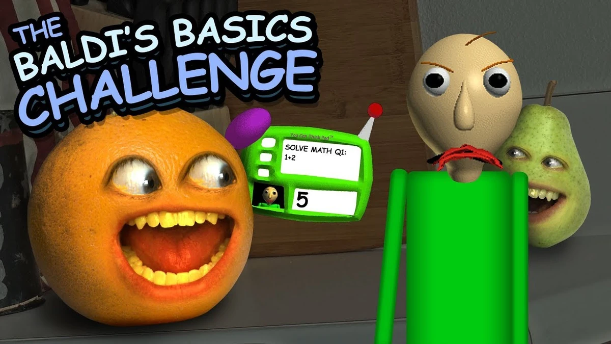 Annoying Orange: Baldi's Basics Challenge | Annoying Orange Wiki | Fandom