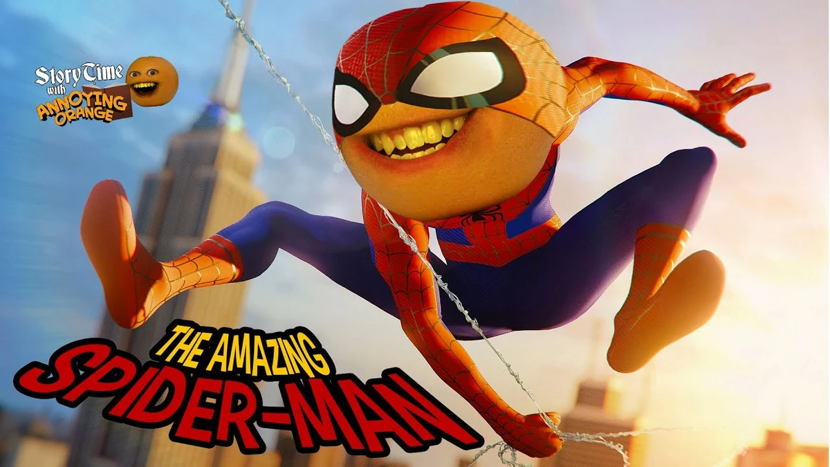 Annoying Orange: Storytime: The Amazing Spider-Man! | Annoying Orange ...