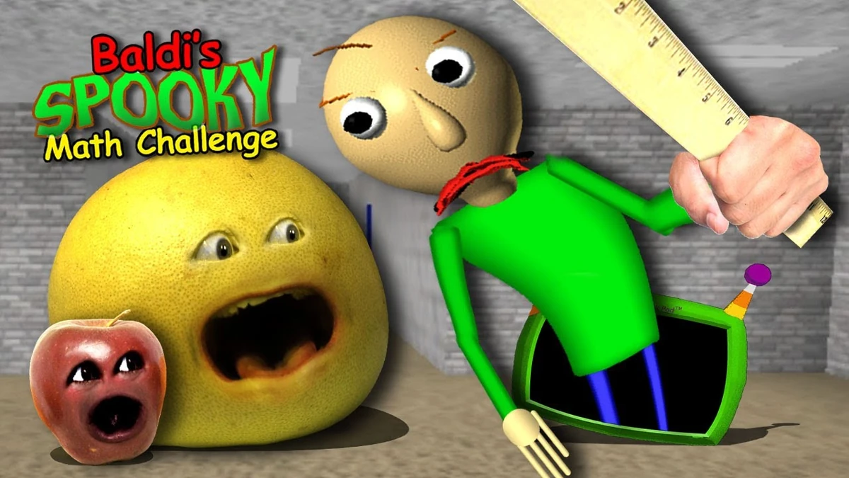 Annoying Orange: Baldi's Spooky Math Challenge! | Annoying Orange Wiki ...