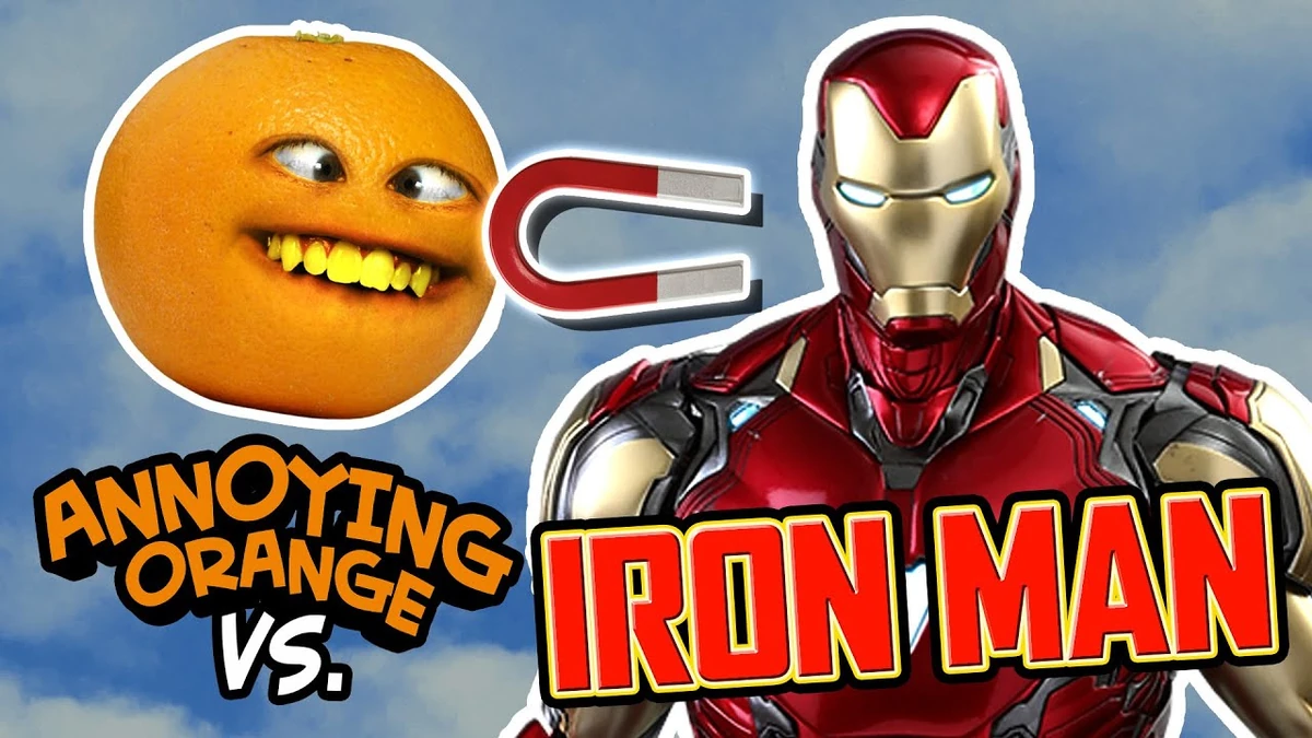 Annoying Orange vs Iron Man! | Annoying Orange Wiki | Fandom