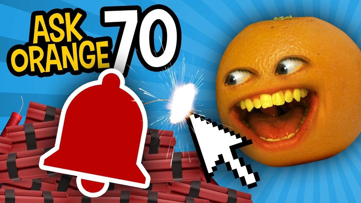 Annoying Orange: Ask Orange 70: Notification Bell TNT! | Annoying ...
