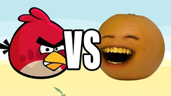 Annoying Orange vs Angry Birds | Annoying Orange Wiki | Fandom