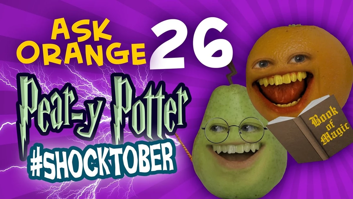 Annoying Orange: Ask Orange 26: Pear-y Potter! | Annoying Orange Wiki ...