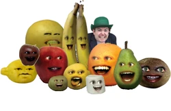 how to draw little apple from annoying orange