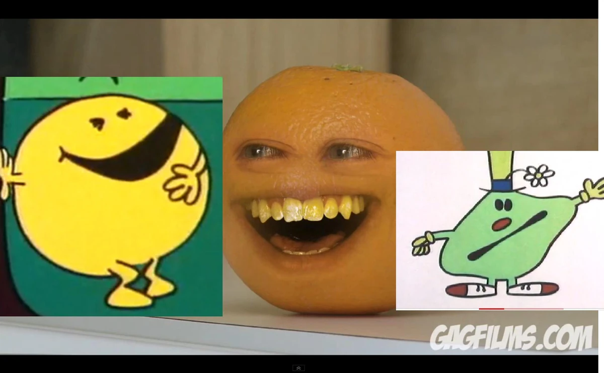 Annoying Orange: Mr. Men | Annoying Orange Fanon Wiki | Fandom