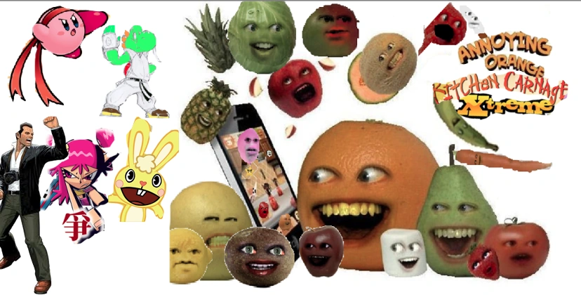 Annoying Orange: Kitchen Carnage EXTREME | Annoying Orange Fanon Wiki ...