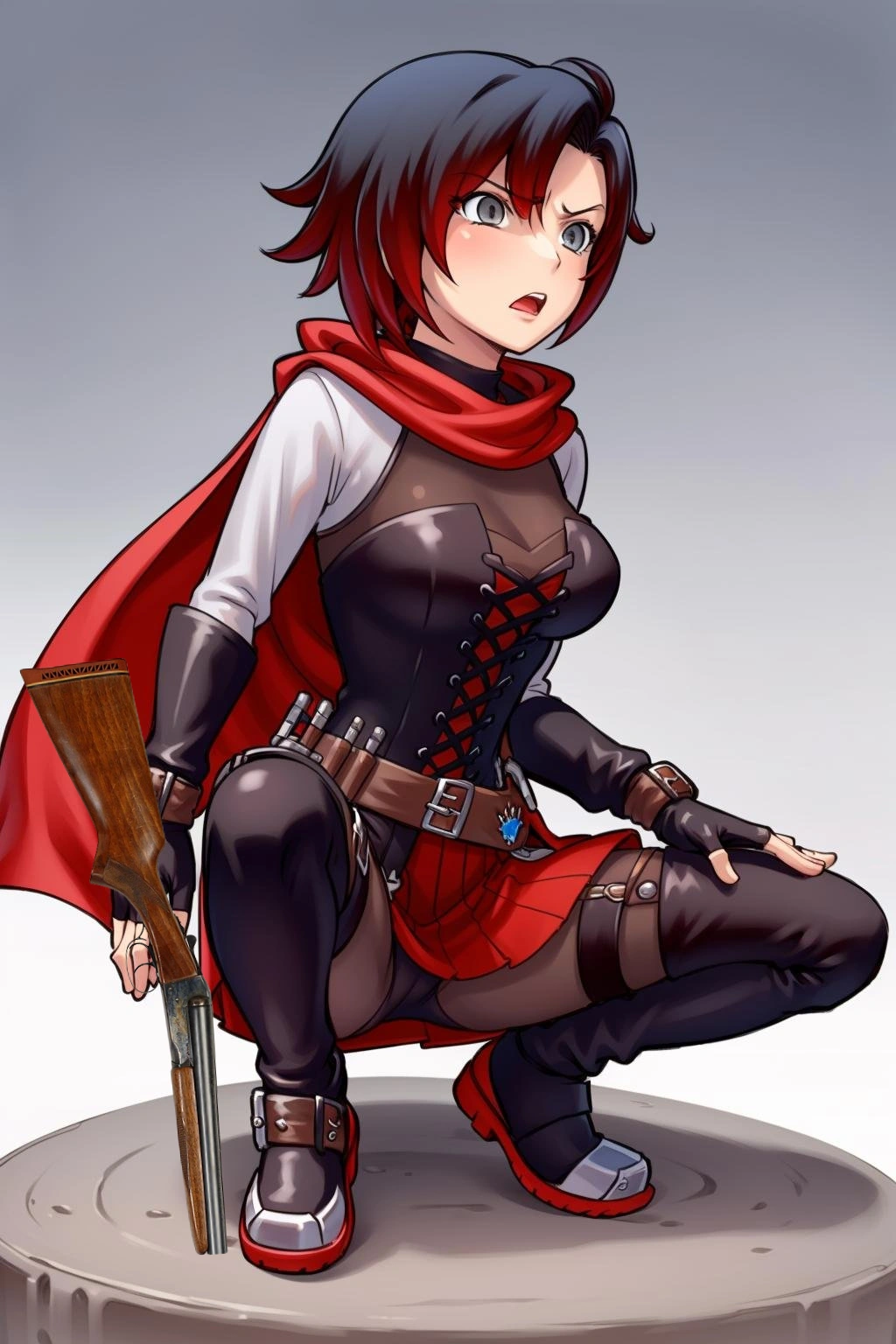 Ruby Rose (Sawed-off Shotgun) | Annoying Orange Fanon Wiki | Fandom